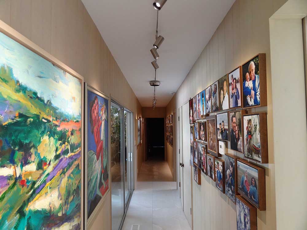 Custom Residential Art Gallery Lighting | Sestak Lighting Design